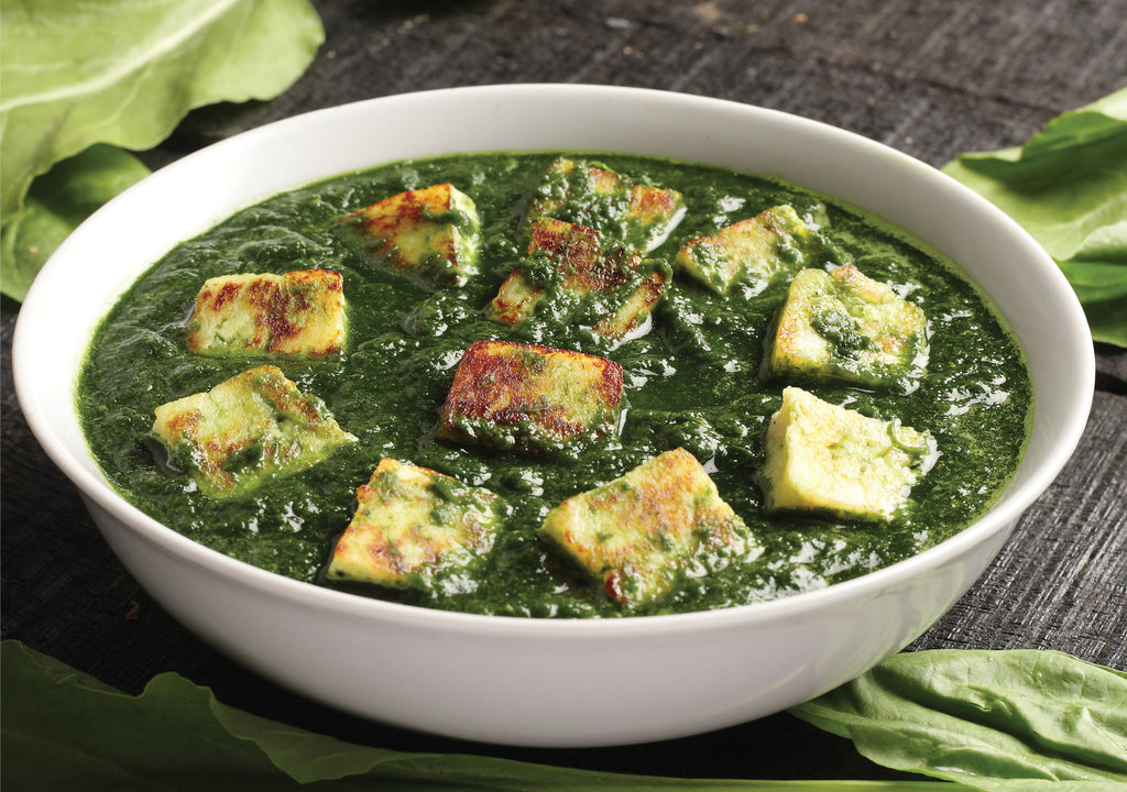 Sag Paneer or Palak Tofu -Spinach with Cheese or Tofu -Spice +recipe ...